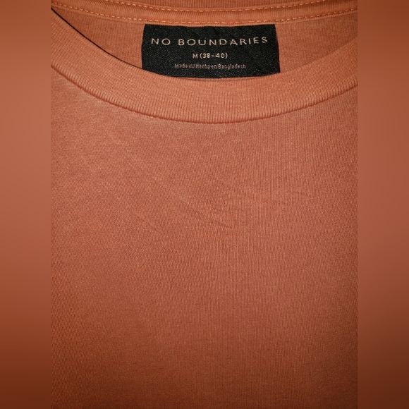 No Boundaries | Shirts | No Boundaries Mens Rust Orange Oversized Tee | Poshmark